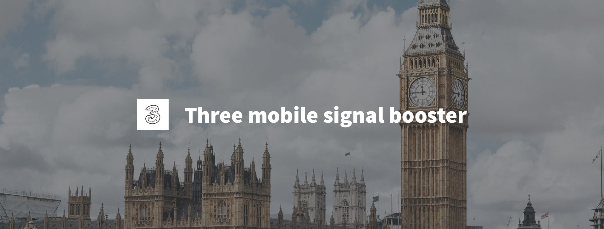 🥇 Three Mobile Phone Signal Boosters in the UK | MyAmplifiers